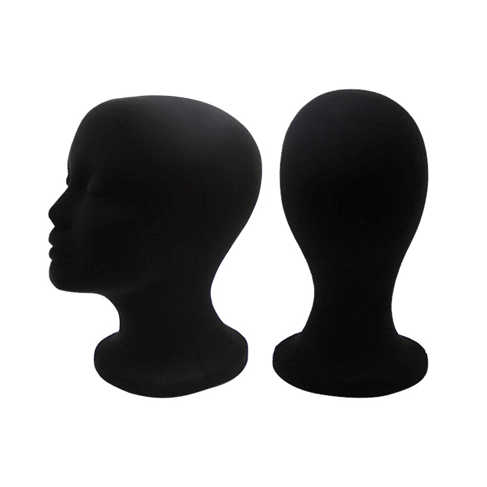 Flocking Foam Female Mannequin Head Model Replacem... – Vicedeal