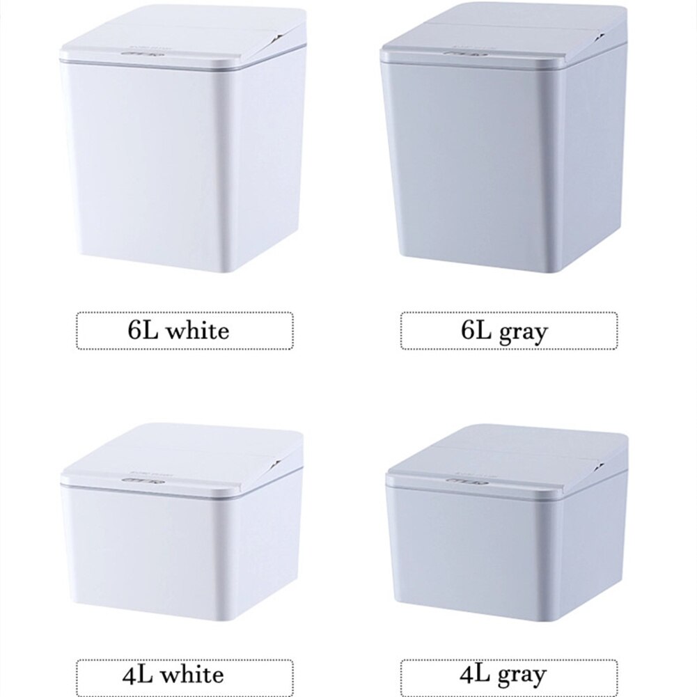 USB Rechargeable Waste Bins Rubbish Automatic Touc... – Vicedeal