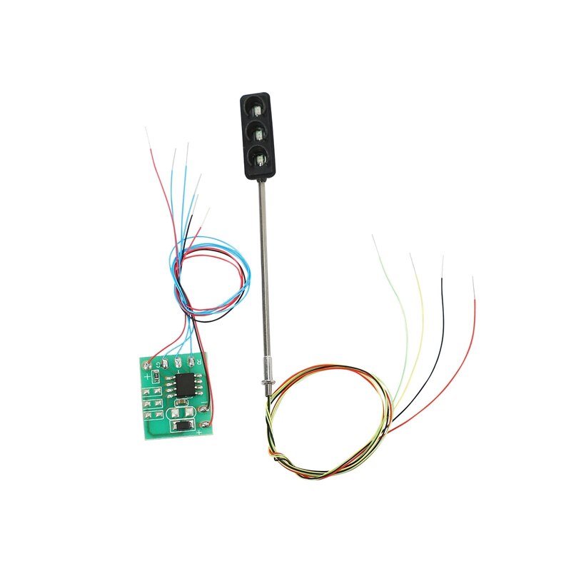 1 Set Traffic Light Signal HO OO Scale LED Model A... – Grandado