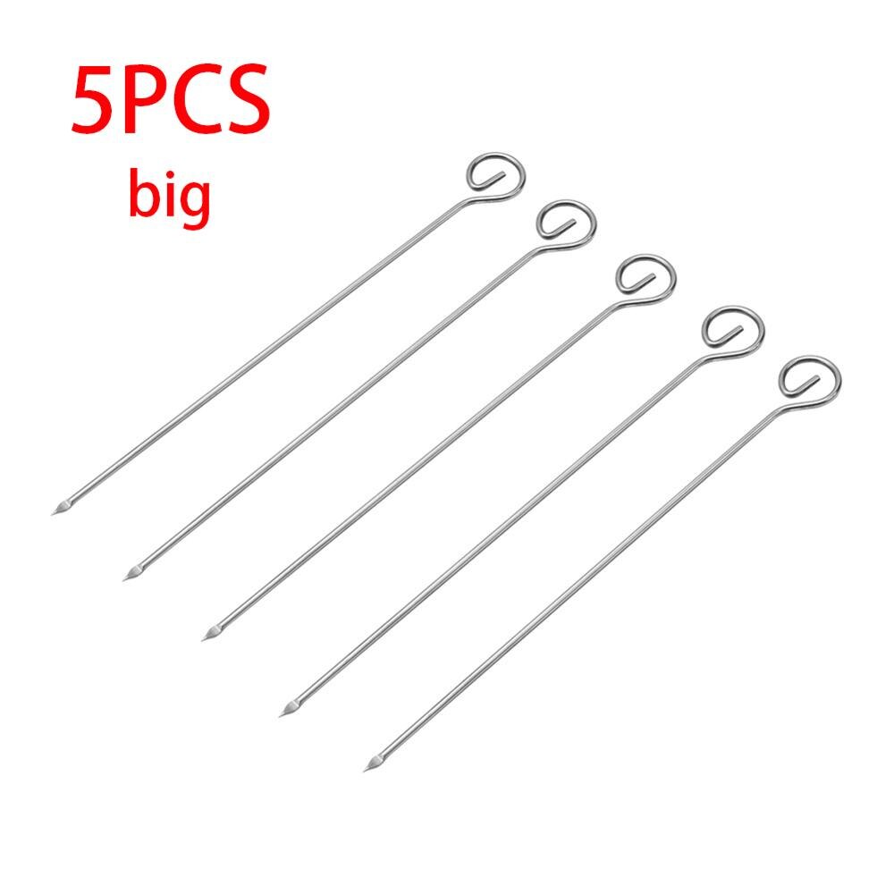 10pcs Stainless Steel BBQ Meat Sticks Long chef gr... – Vicedeal