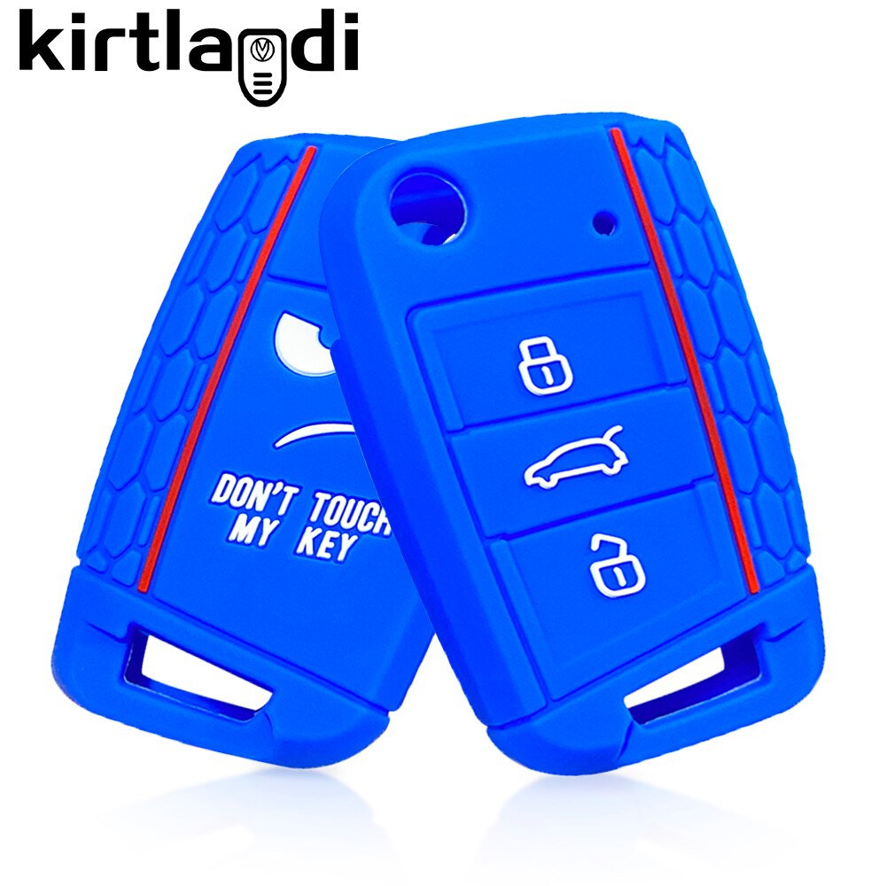 Silicone Car Key Case for VW Volkswagen Polo Golf ... – Vicedeal