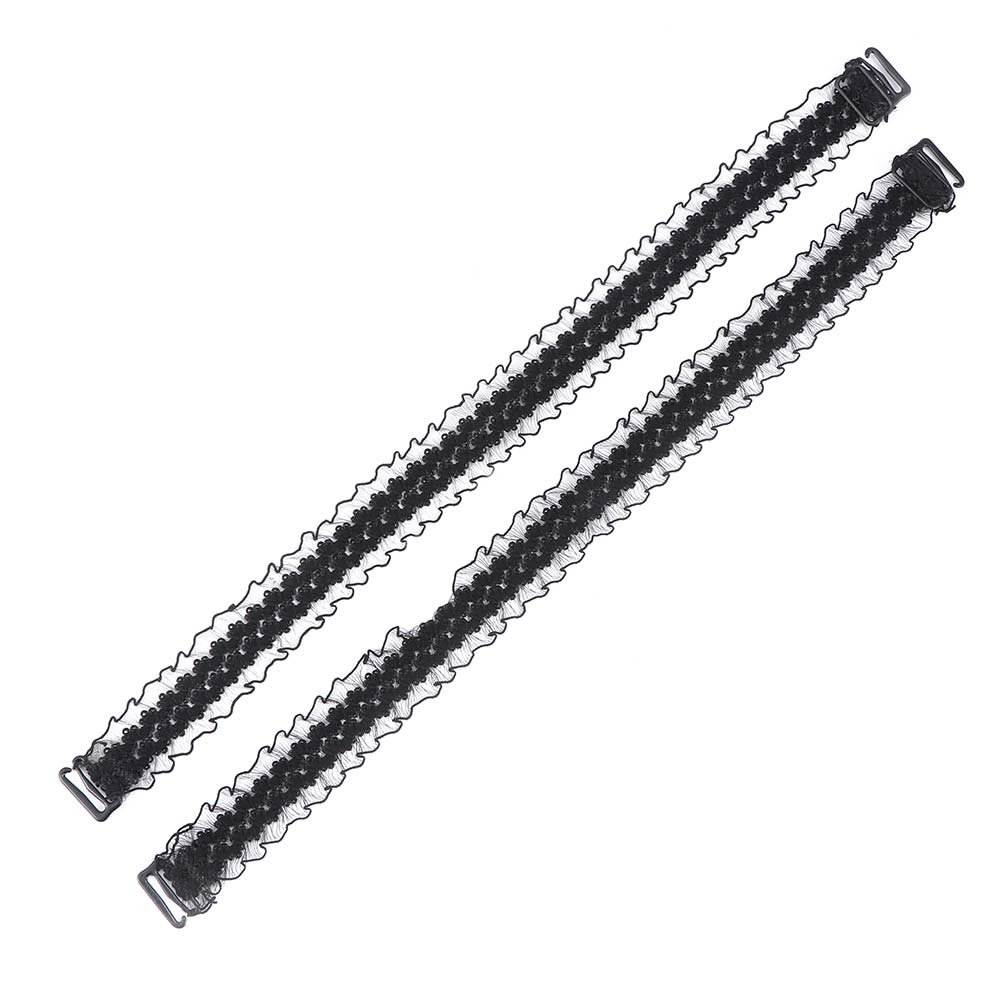 Lace Bra Straps Invisible Hollowed Lace Flower Dou... – Grandado