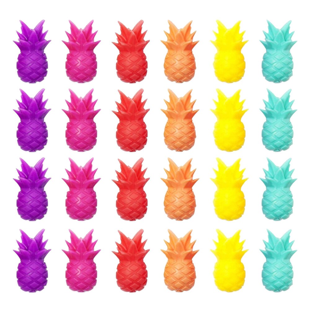 12pcs Pineapple Shape Glass Markers Silicone Ident... – Vicedeal