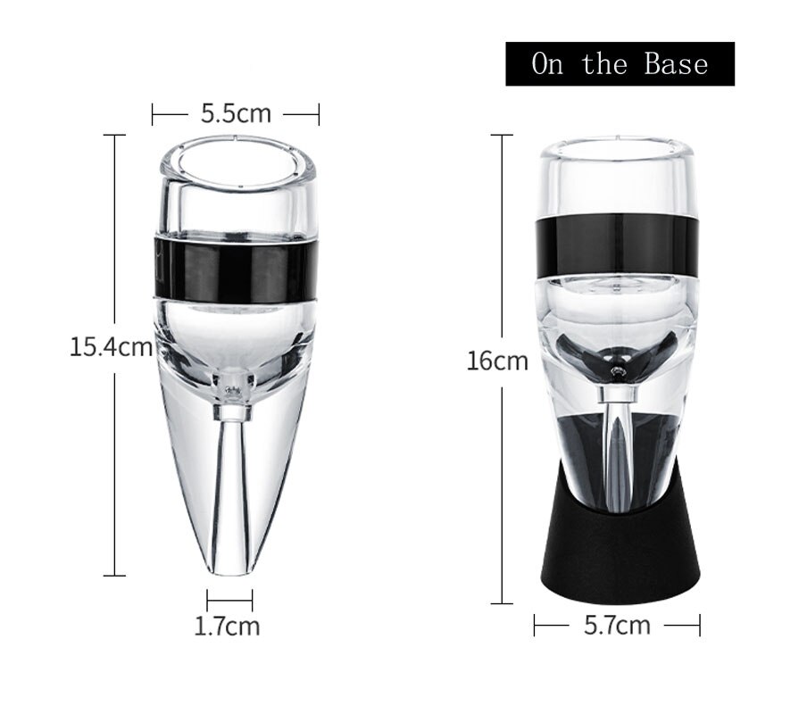 Crystal Red Wine Sobering Aerator Magic Decanter E... – Vicedeal