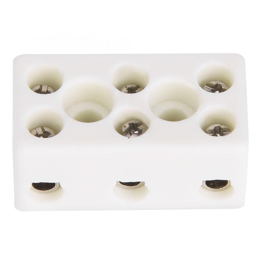 10pcs 3 Way 24A Ceramic Terminal Block Wire Connec... – Grandado