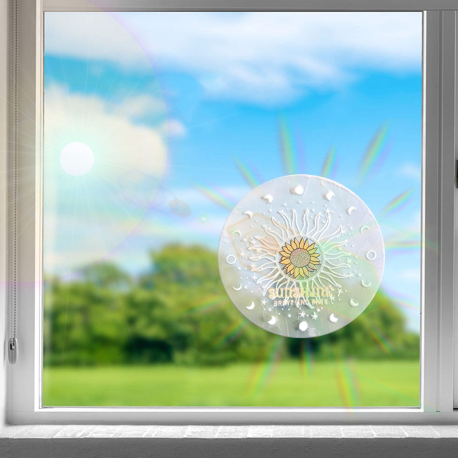 2022 Zon Catcher Muurstickers Regenboog Venster Sp... – Grandado