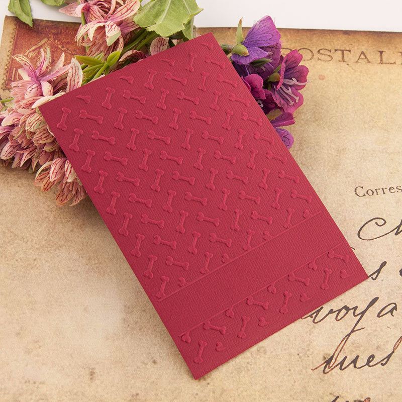 plastic bone template Easter wreath craft card mak... – Grandado