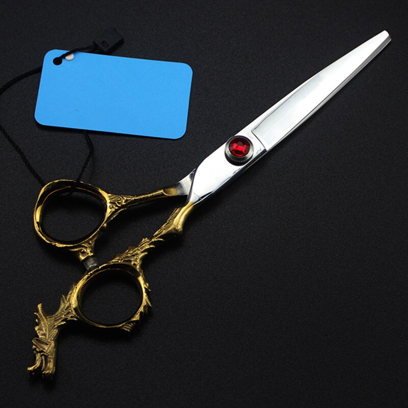 japan 440c 6 inch Gold Dragon cut hair scissors cu... – Grandado