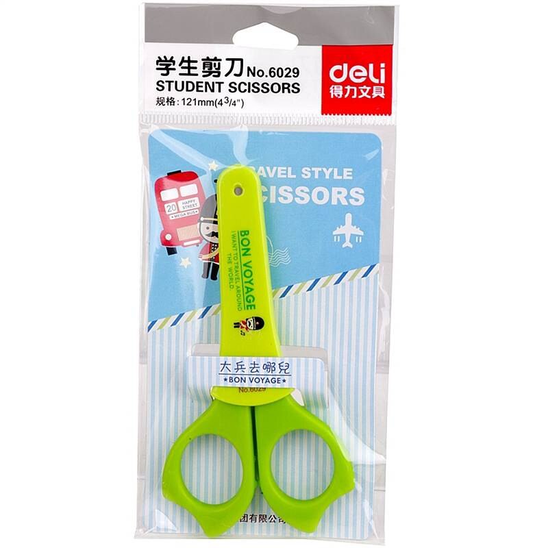 Deli 6029 Student Scissors 121mm(4.75') stainless ... – Grandado