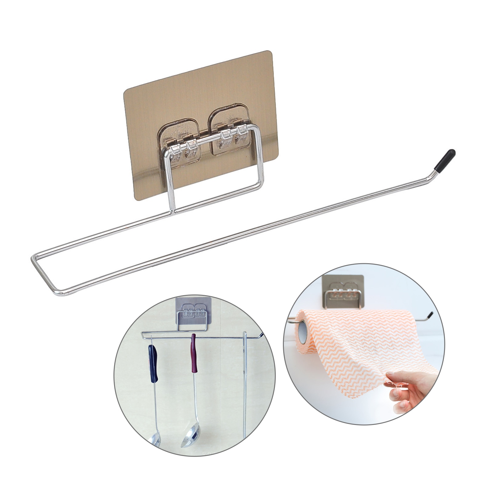 Wall Mount Badkamer Toilet Roll Paper Holder Keuke... – Grandado
