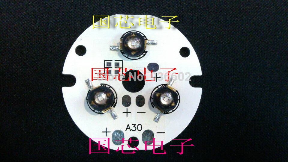 Edison High Power LED 3*1W Blue LED combination mo... – Grandado