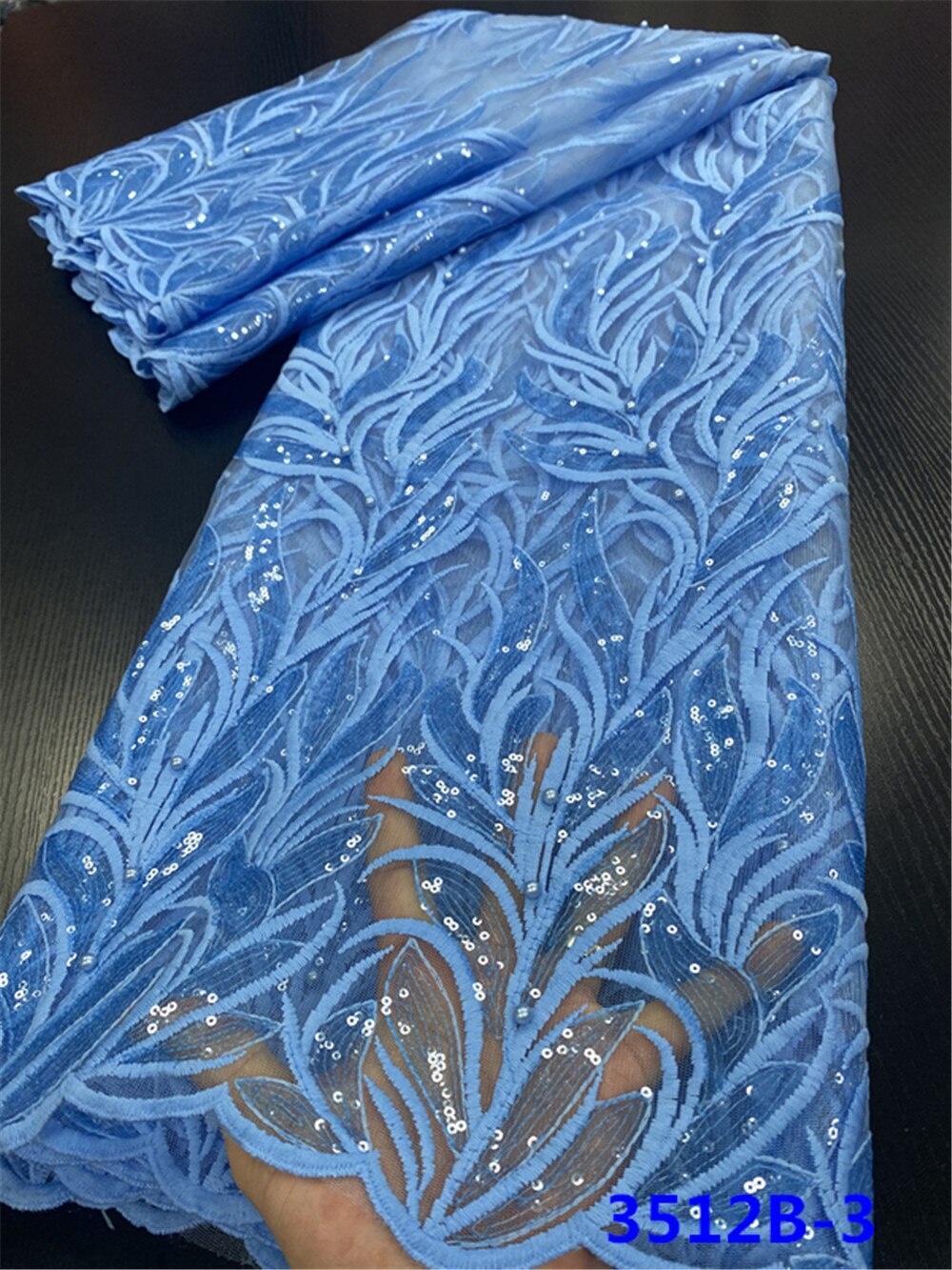 African Sequins Lace Fabric Nigerian Lace Fabrics ... – Grandado