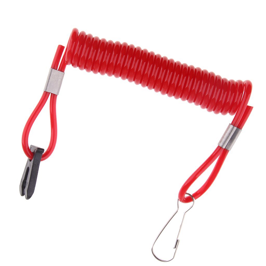 Outboard Engine Motor Kill Stop Switch Tether Cord... – Vicedeal
