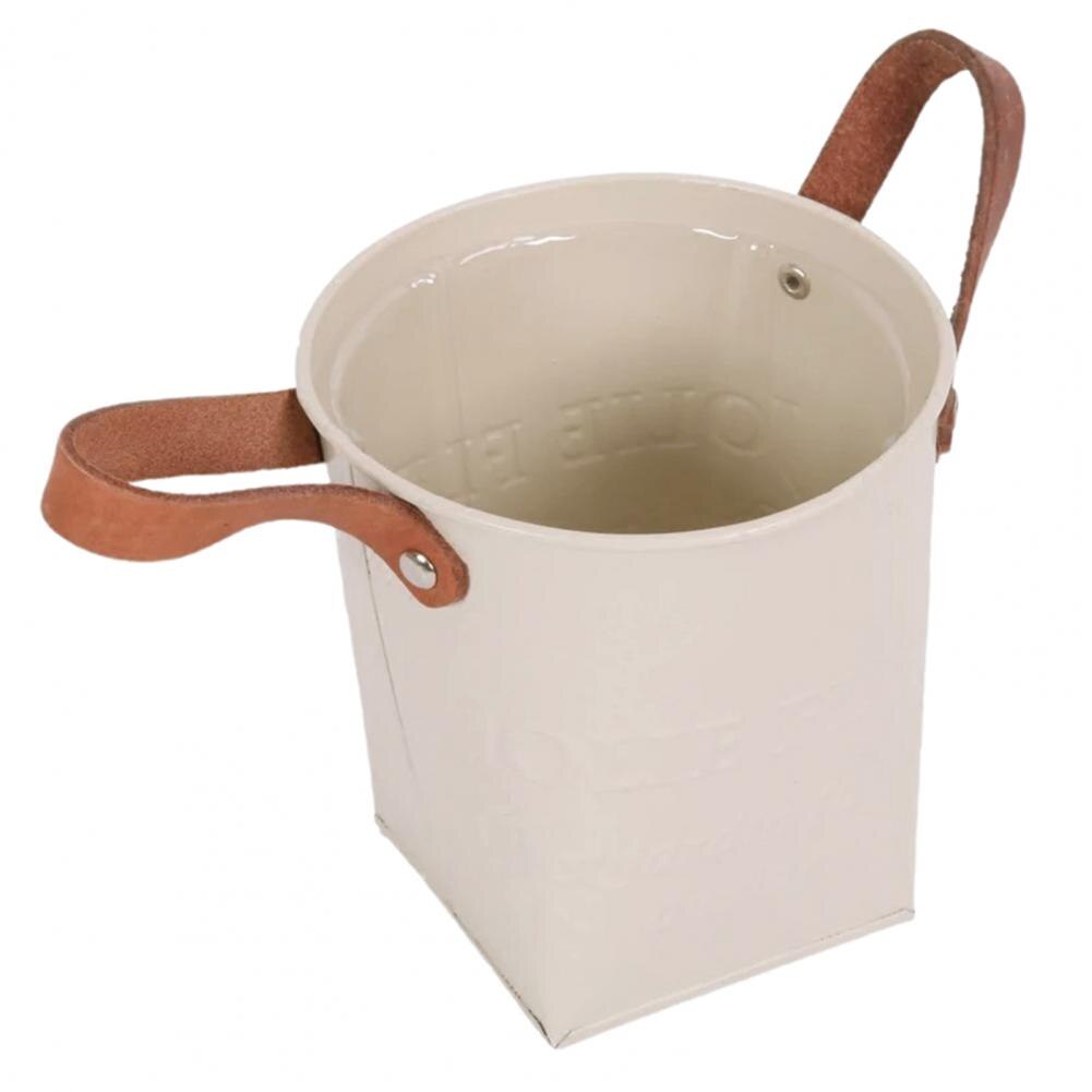 Wrought Iron Flower Pot Retro Living Room Tin Euro... – Grandado