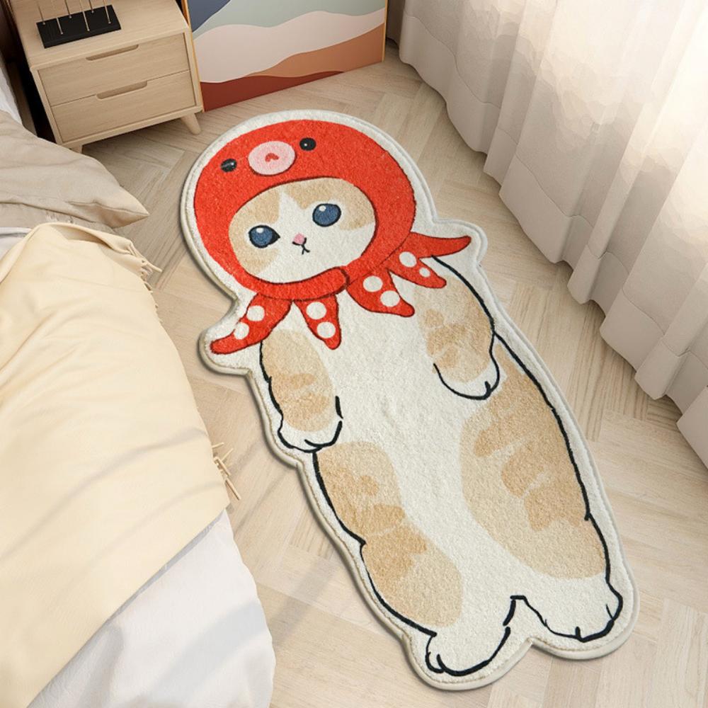Cat Imitation Cashmere Rug Bed Blanket Living Room... – Grandado