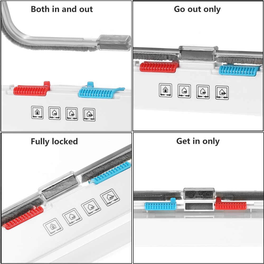 Smart Switch Hond Deur Kleine Midden 4-Way Locking... – Grandado