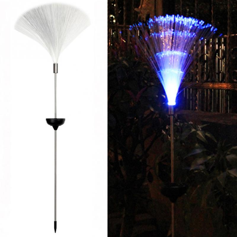 Outdoor Optical Fiber Lawn Light Novelty Solar Pow... – Grandado