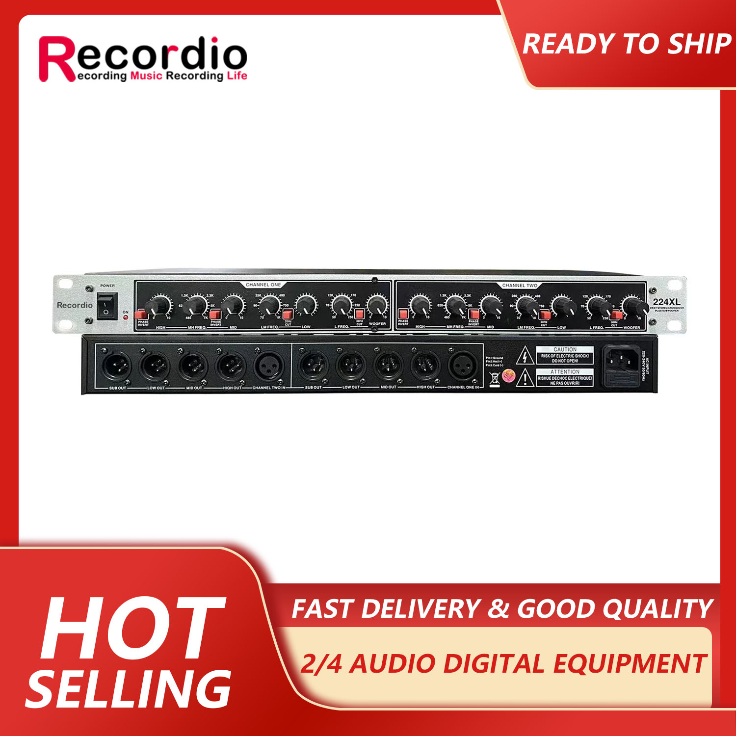Subwoofer Crossover Stereo Cross Over Limiter Cros... – Grandado