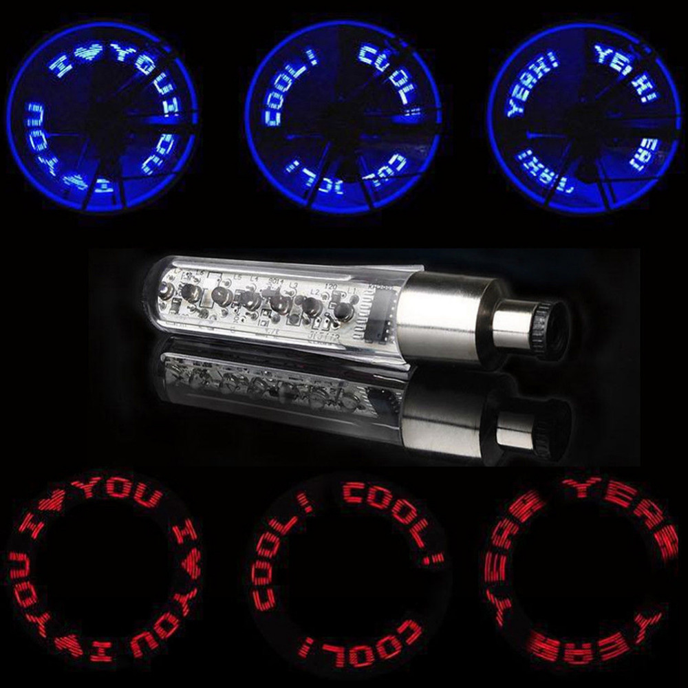 7 LED Flash Light Double-side Bicycle Wheel Spoke ... – Vicedeal