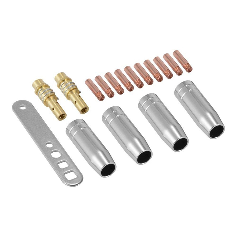 17Pcs/Set 15Ak Mig/ Welding Nozzle Contact Tips 0.... – Grandado