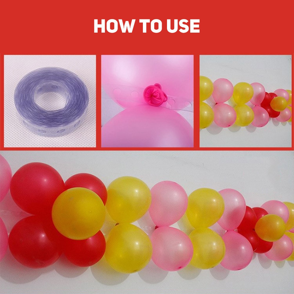 5m Balloon Chain Tape Arch Connect Strip for Weddi... – Vicedeal