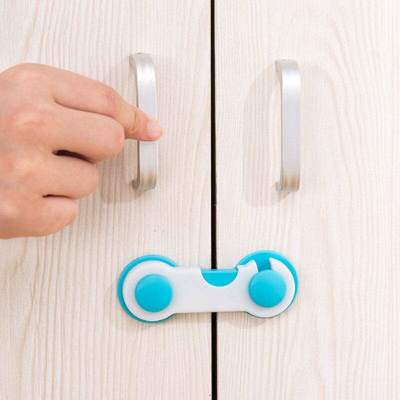 2pcs/set Doors Drawers Wardrobe Safety Locks Plast... – Grandado