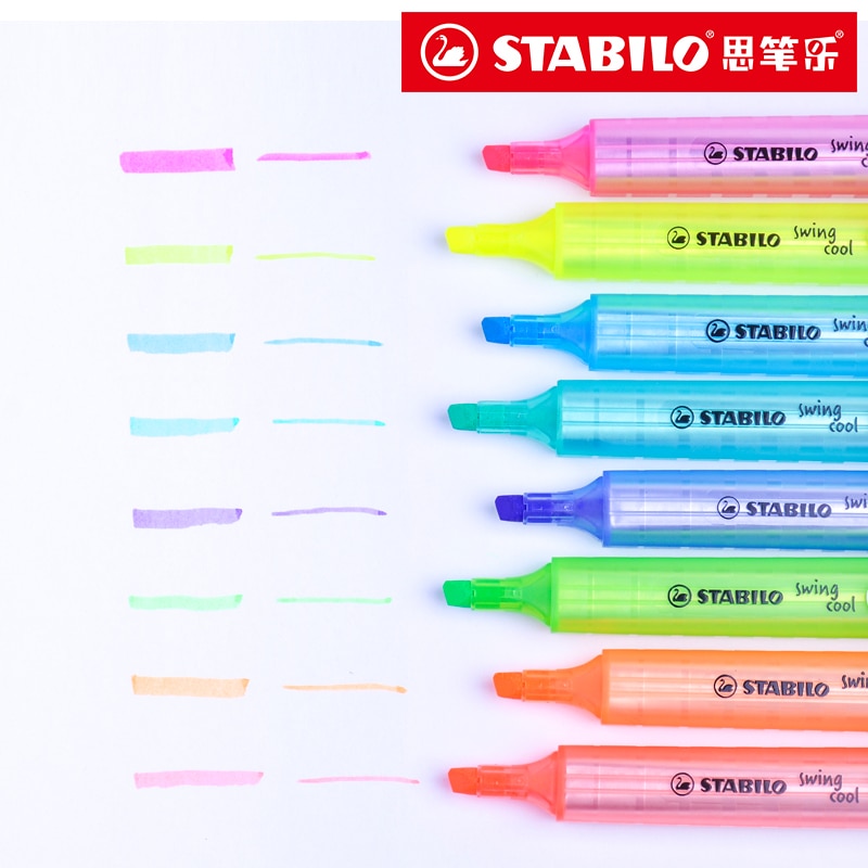 8 teile/satz STABILO Schaukel Kühlen Highlighter S... – Vicedeal