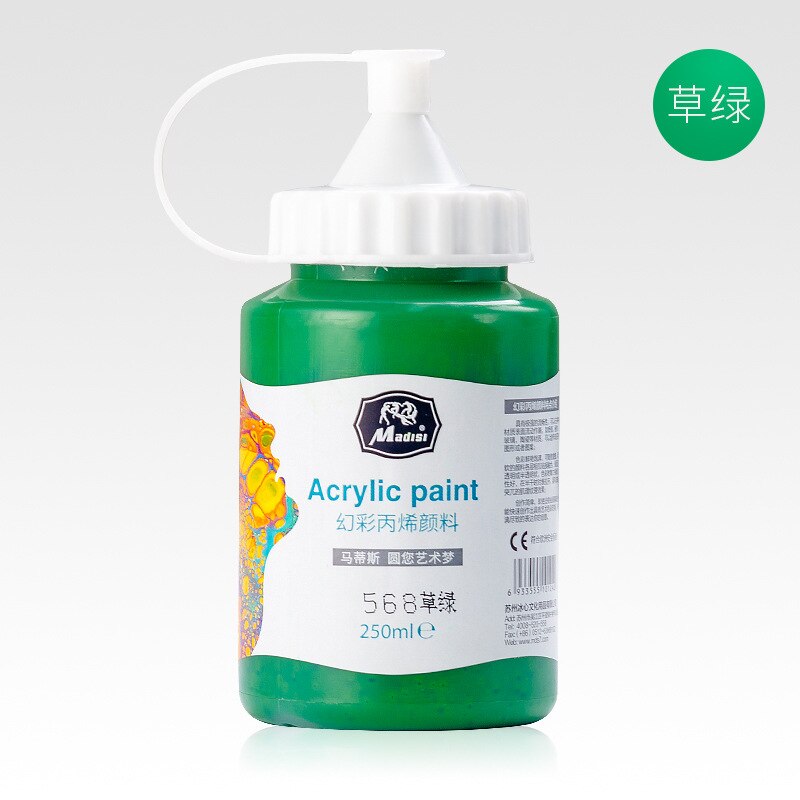 250 Ml/Fles Acryl Verf Vloeibare Acryl Vloeistof P... – Vicedeal