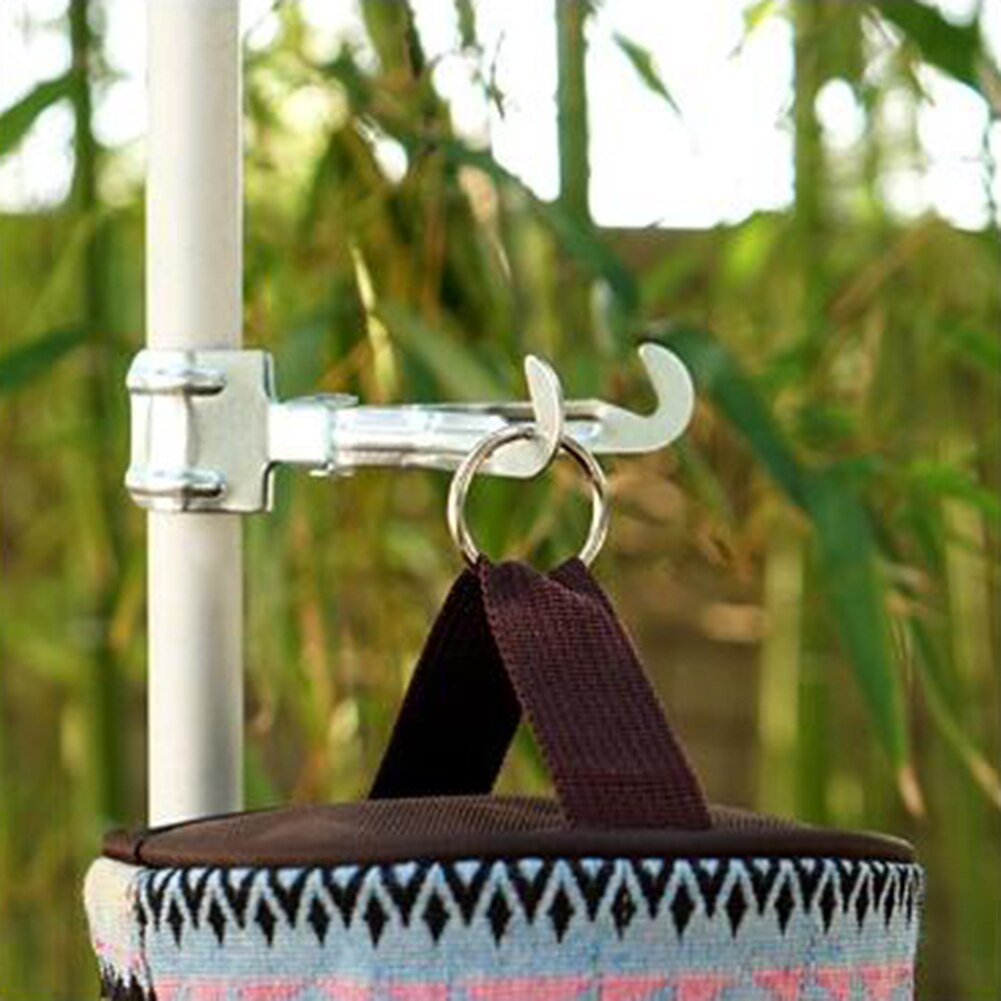 Outdoor Iron Clip Hanging Hook Clamp Camping Tent ... – Vicedeal