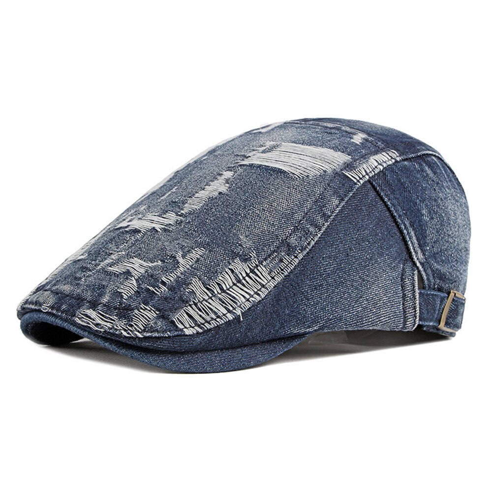 SHOWERSMILE Denim Ivy Caps for Men Vintage Blue Me... – Vicedeal