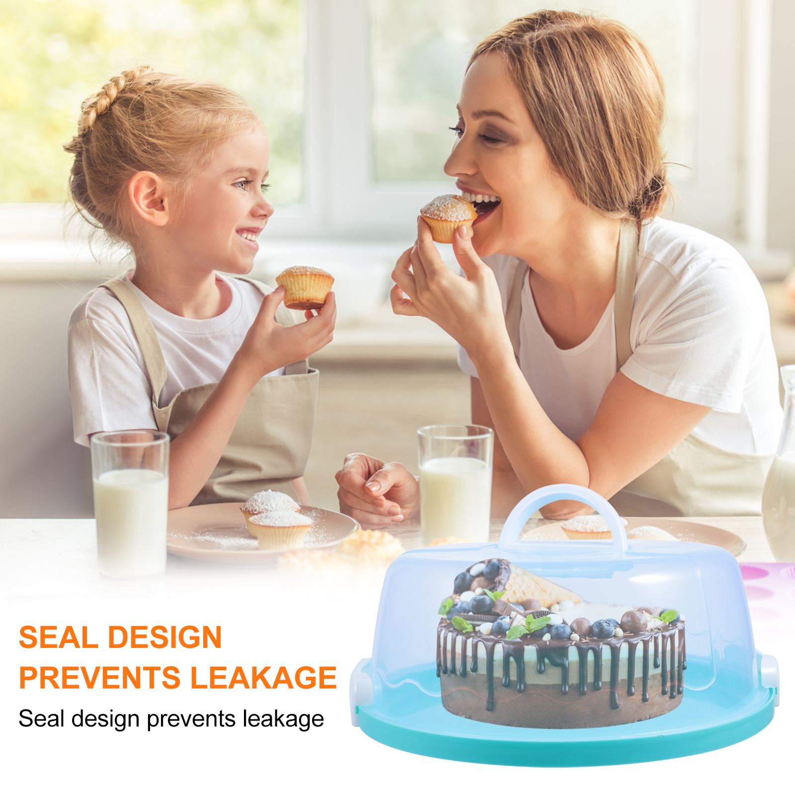 10inch Transparent Cake Box Portable Handheld Cake... – Grandado