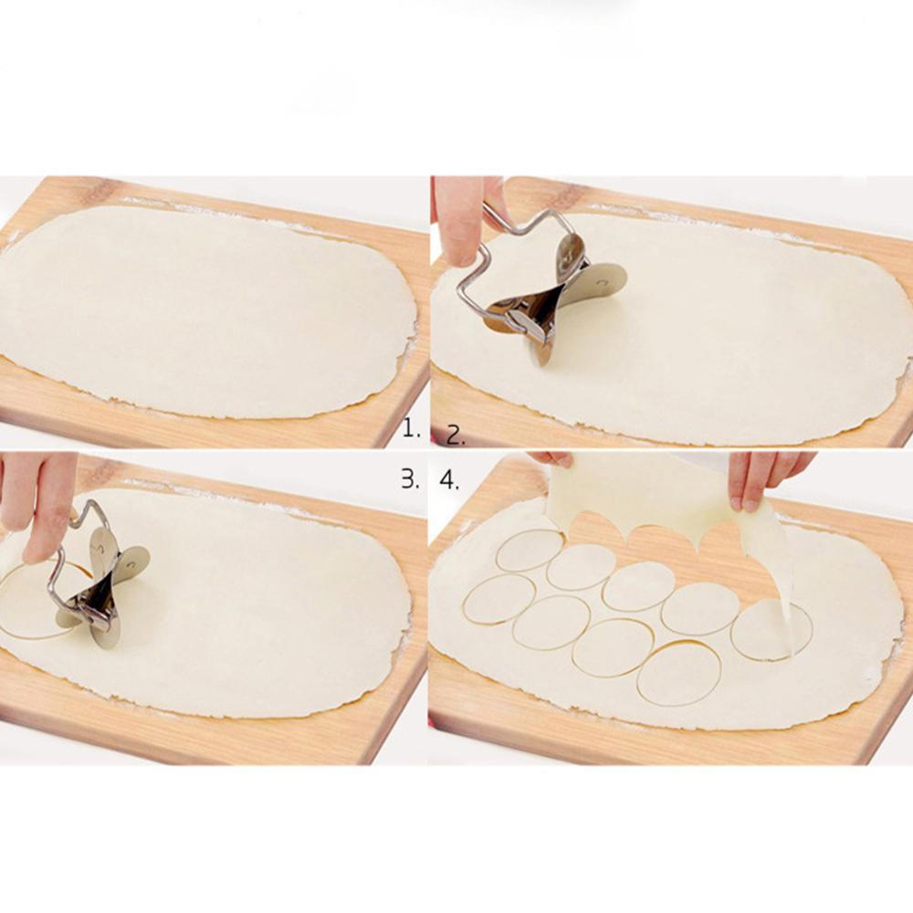 304 Stainless Steel Pastry Cutter Round Roller Dou... – Grandado
