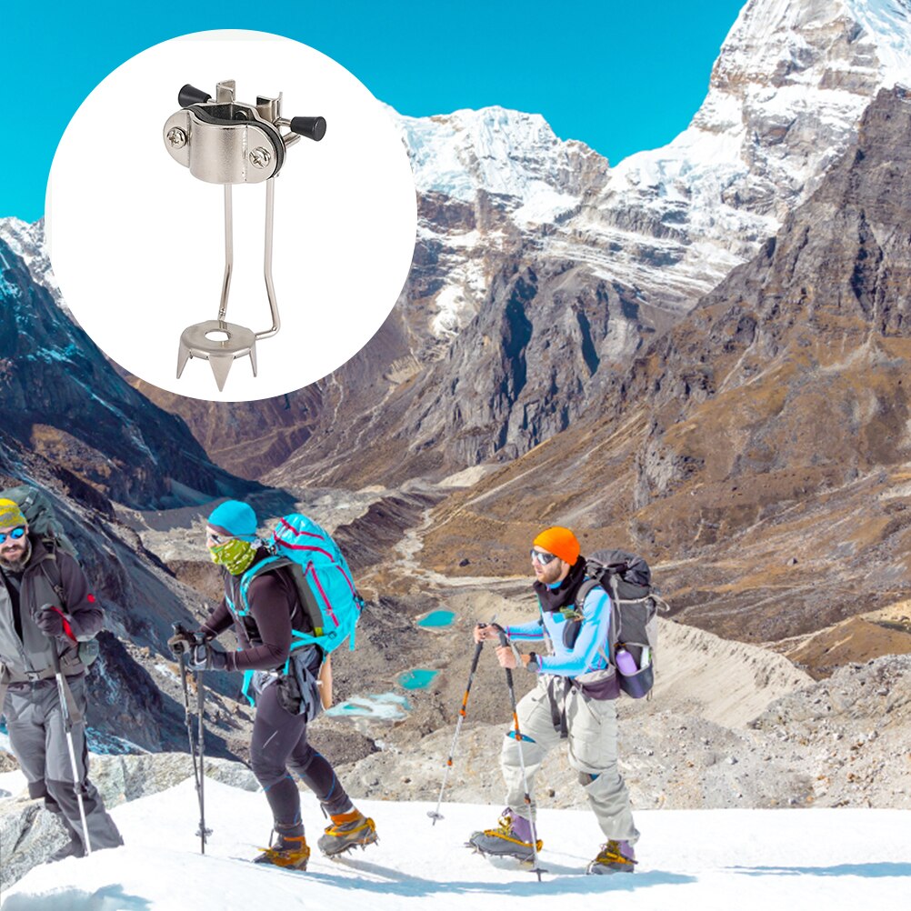 Aluminum Alloy Ice Snow Walking Grip Crutch Trekki... – Vicedeal