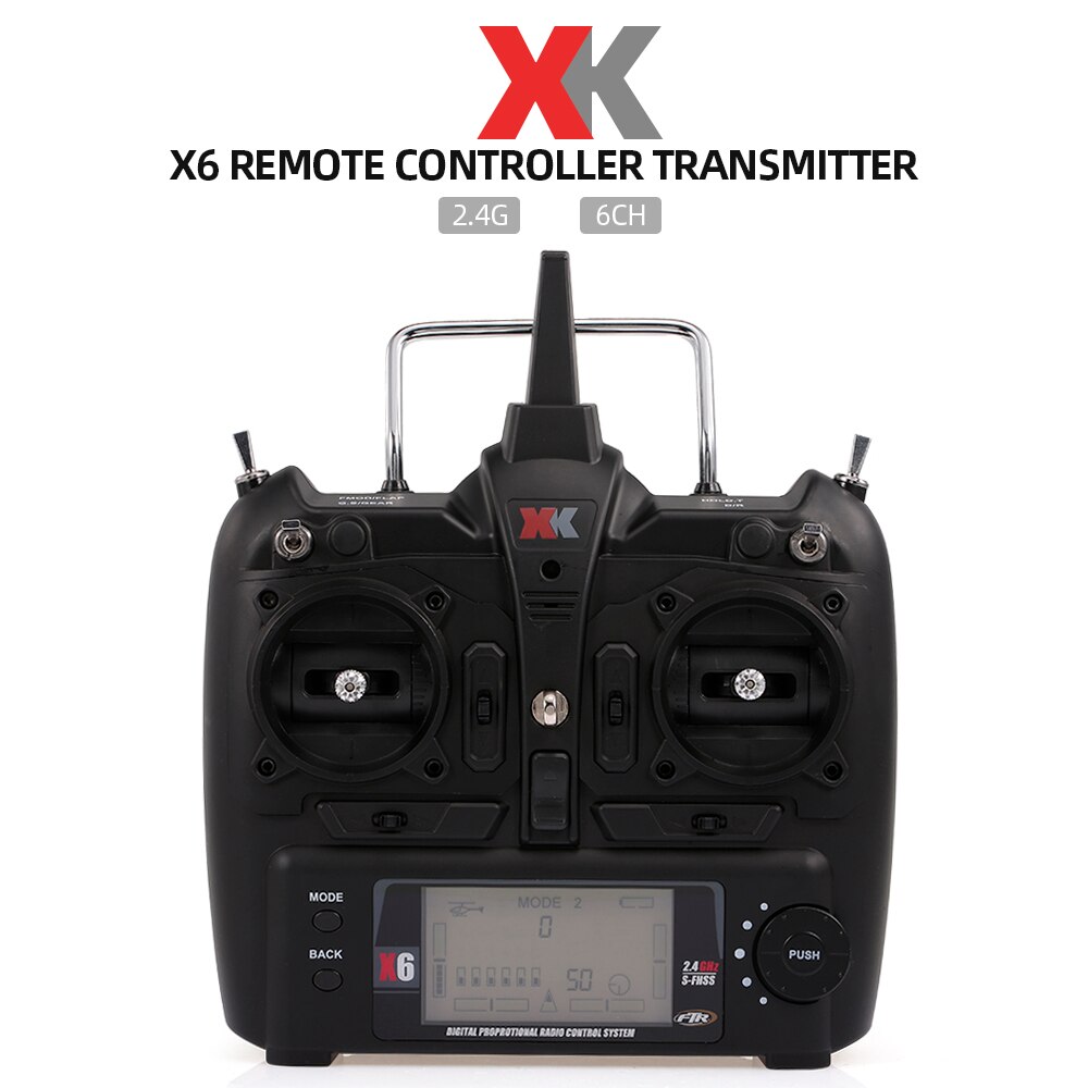 Originele WLtoys XK X6 2.4G 6CH Afstandsbediening ... – Vicedeal