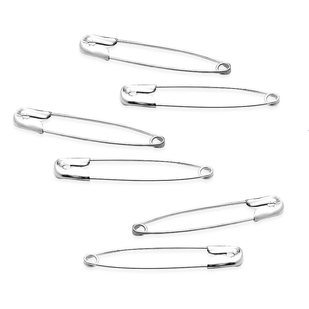 20pcs Safety Pins Metal Silver Sewing Pins for Gar... – Grandado