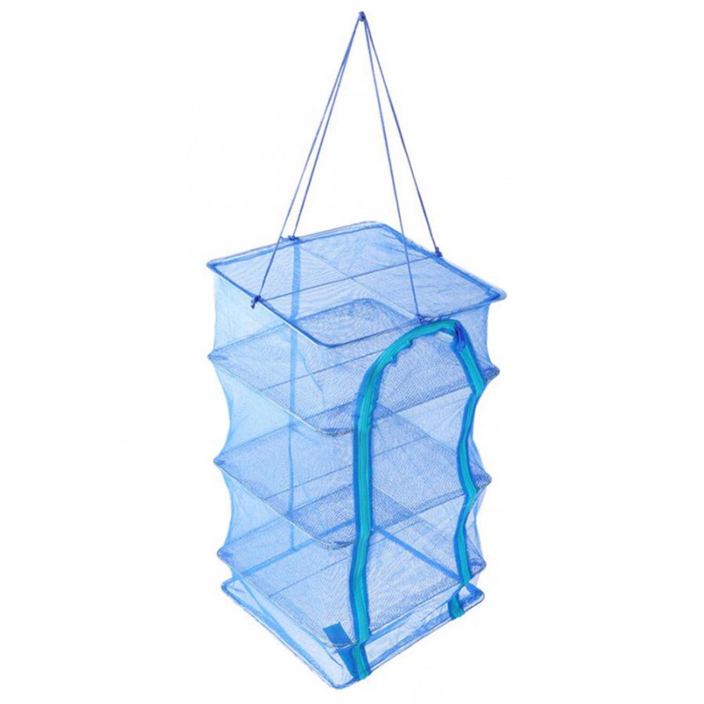 4 Layer Drying Net for Herbs Hanging Basket Foldab... – Grandado
