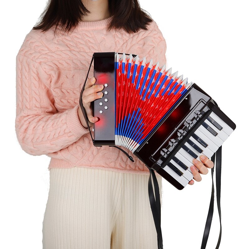 17 Key 8 Bass Accordion Mini Accordion Educational... – Grandado