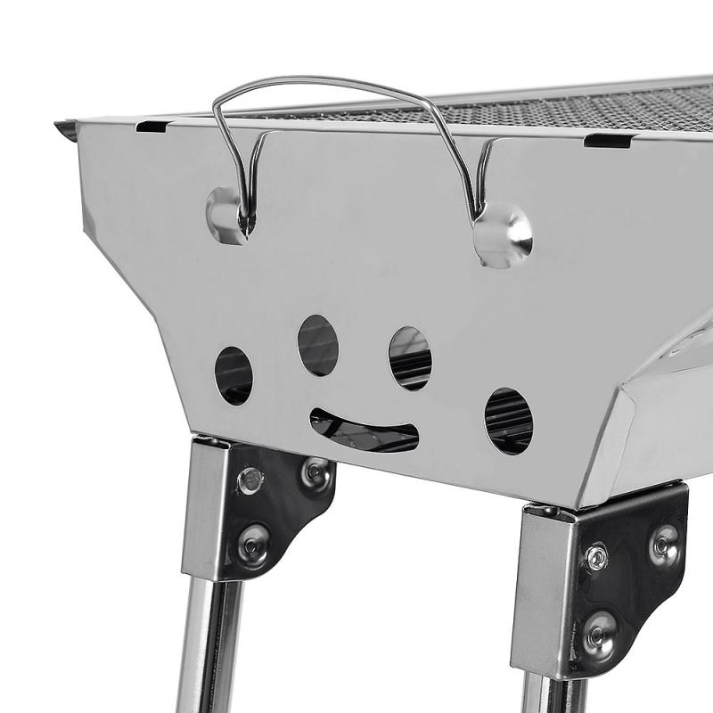 Outdoor Stainless Steel Charcoal Grill Barbecue To... – Grandado