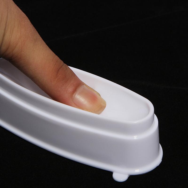 White Nail Dipping Powder French Tray PVC Manicure... – Grandado