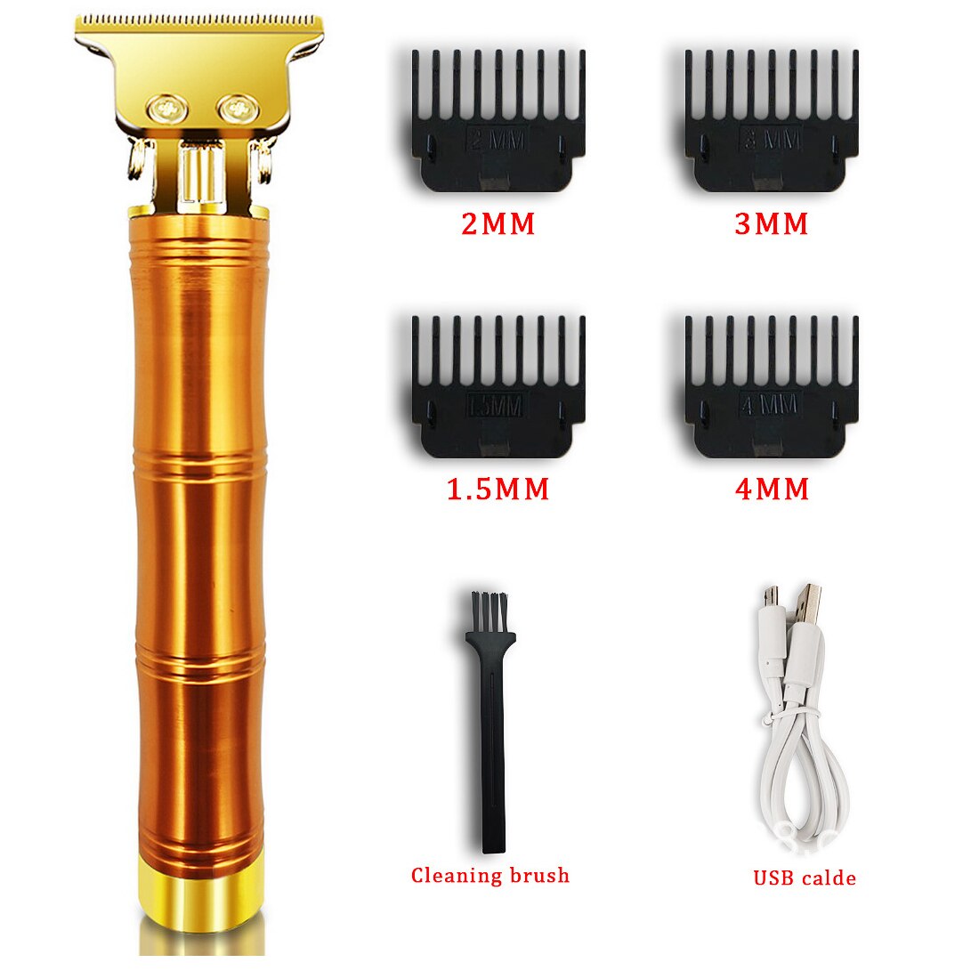 T Bald Head Hair Clipper Mower Rechargeable Trimme... – Vicedeal