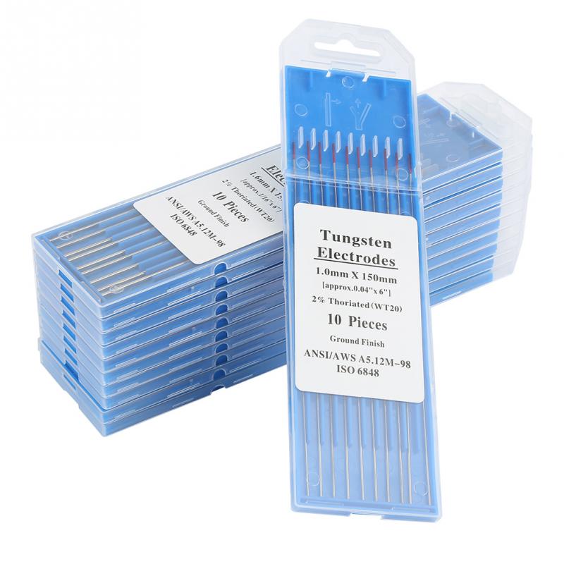 WT20 Tungsten Electrode Tig Rod 2 Thoriated for Ti... – Vicedeal