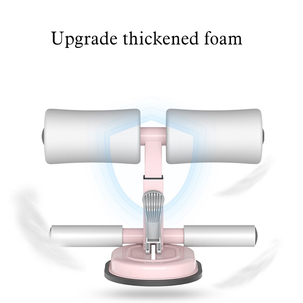 Sit Up Aid Sit-up Floor Bar with Comfortable Padde... – Grandado