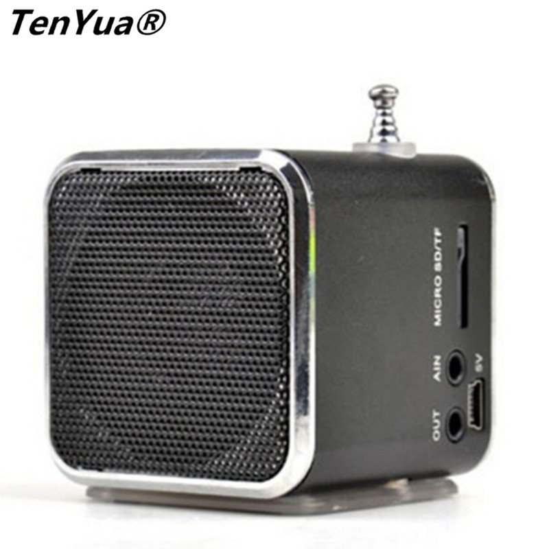 TenYua TD-V26 Mikro SD TF USB Mini Lautsprecher MP... – Grandado
