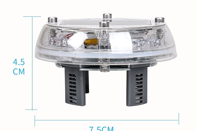 For Car LED solar wheel hub light dazzle color whe... – Vicedeal
