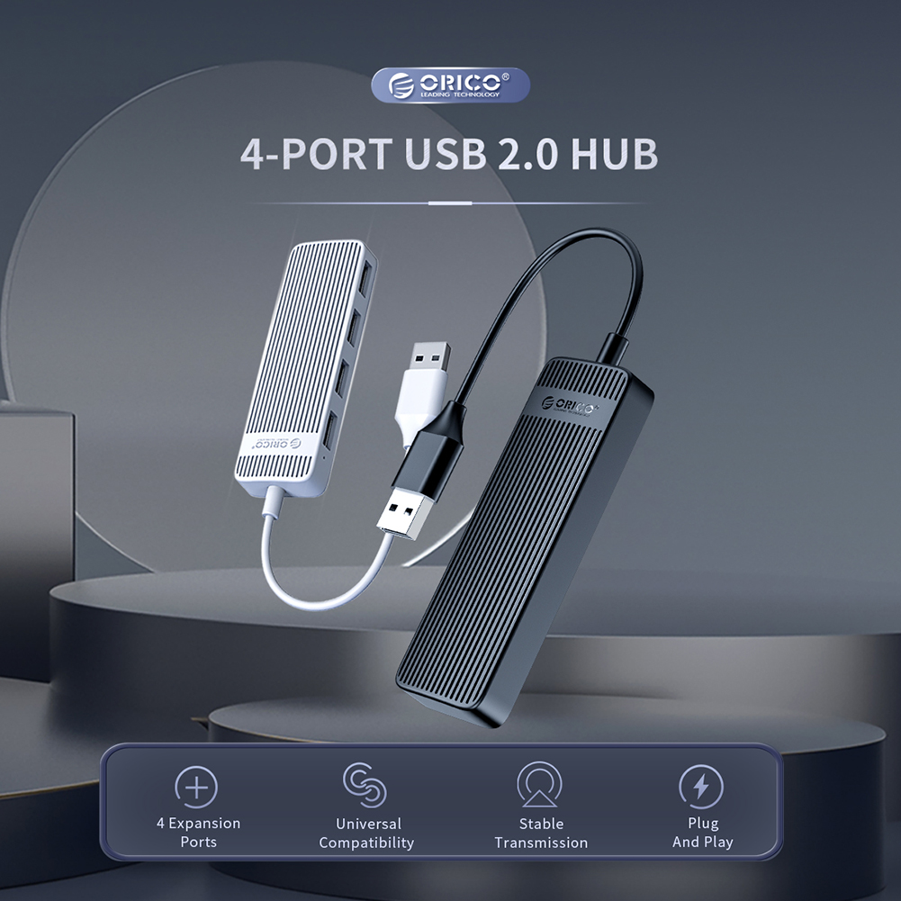 ORICO-HUB USB 3,0 de 4 puertos con fuente de alime... – Grandado