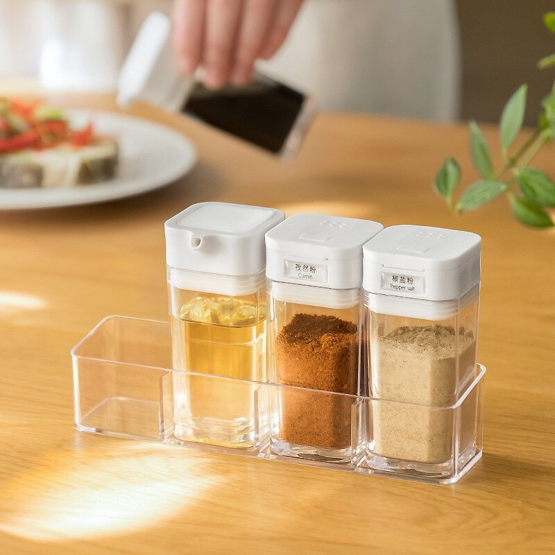 Keuken Kruiden Fles Set Eettafel Sojasaus Azijn Fl... – Grandado