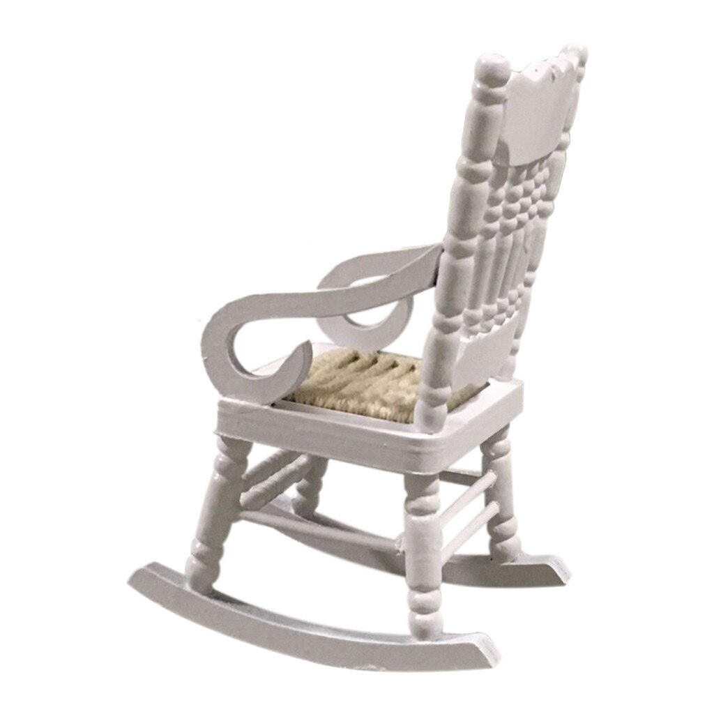 Miniature Rocking Chair Wooden Furniture Model Set... – Vicedeal
