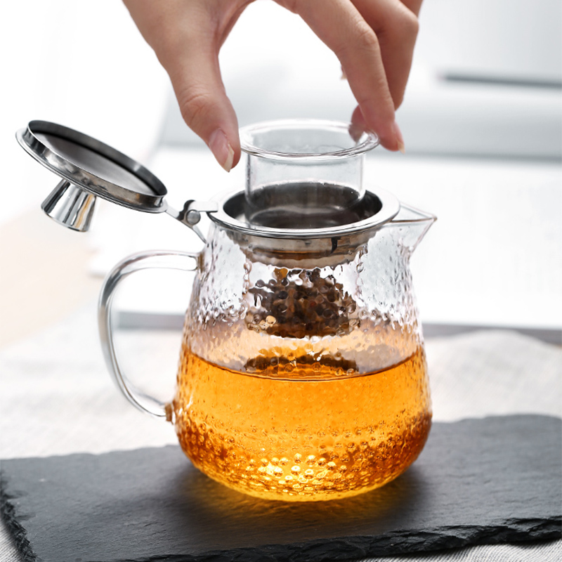glass tekanne varmebestandig glass med teinfuser f... – Grandado