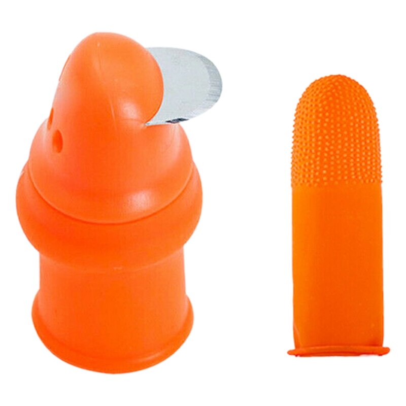 Silicone Thumb Mes Vinger Protector Met Blade Groe... – Grandado