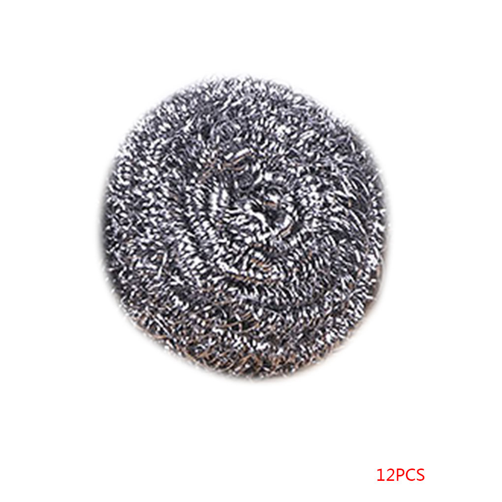 12 Pcs Stainless Steel Mesh Wire Scourer Large Siz... – Grandado